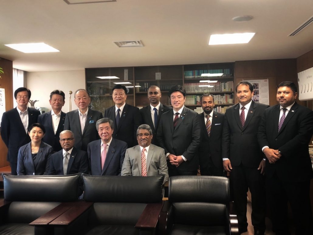 Foreign Minister Dr. Mohamed Asim meets with Mr. Wataru Takeshita ...